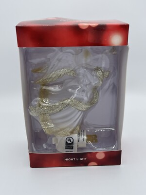 St. Nicholas Square Sparkle Angel Plug In Night Light Christmas NEW | eBay