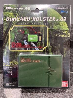 Digimon DimCard HOLSTER vol.02 Primeval Warriors Dim CARD Vital Breath ...