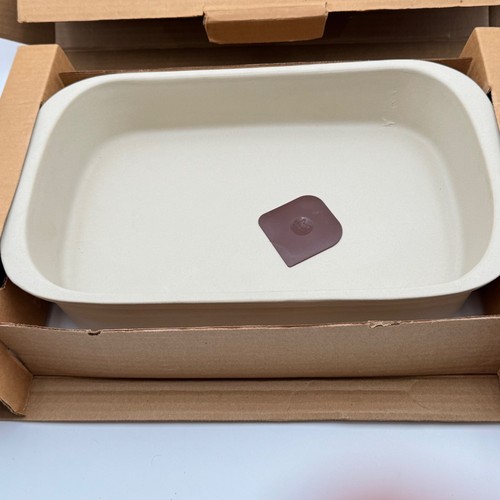 Pampered Chef Stoneware Baker Deep Dish Casserole Lasagna Pan Large 9 ...