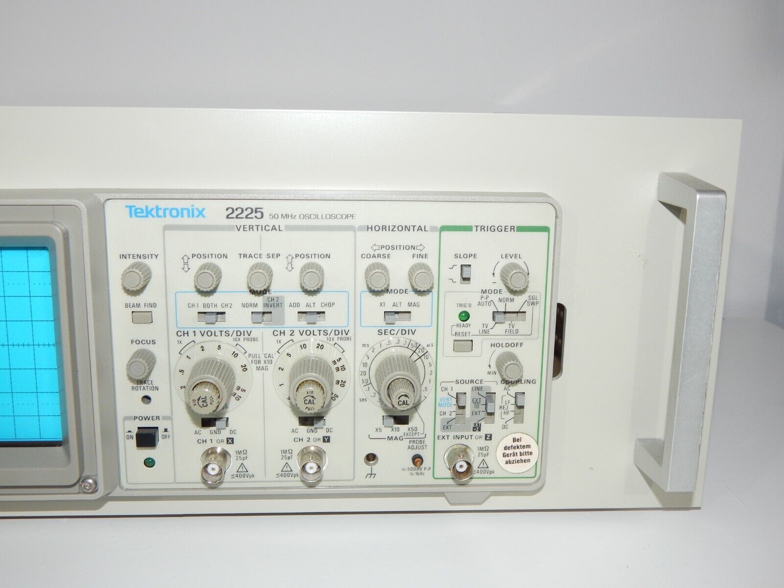 New Old Stock TEKTRONIX 2225 Oscilloscope Oscilloscope 50MHz ...