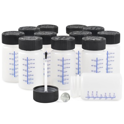 12 Pack Paint Touch Up Bottles 2 Ounces(60ml), Touch Up Paint Container ...