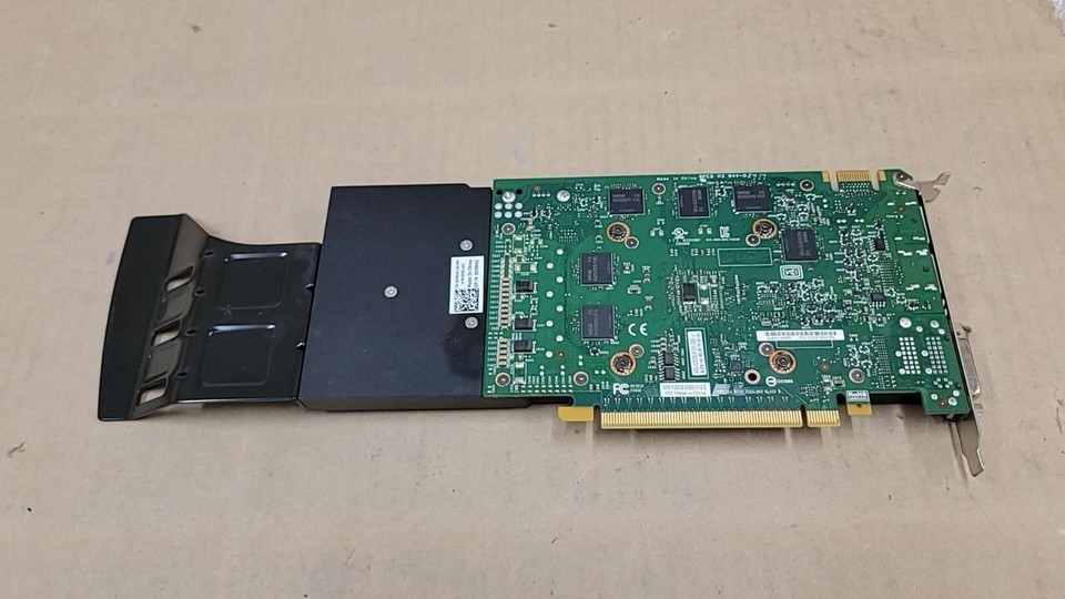 NVIDIA Quadro K4000 3GB GDDR5 DVI DisplayPort Graphics Card Dell 0D5R4G ...