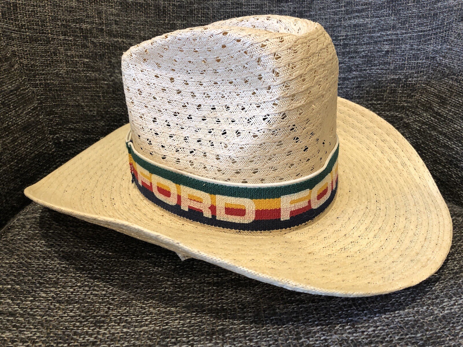 Vintage Eddy Bros California Straw Cowboy Hat Mens Si… - Gem