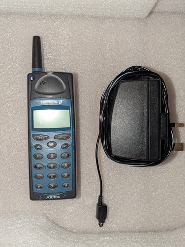 Ericsson A1018s Vintage Mobile Phone Dual-Band GSM, 1.4-inch Screen Inc ...