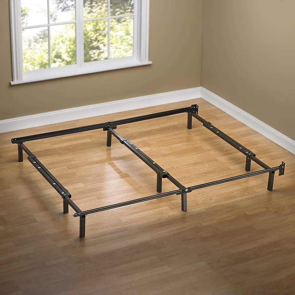 ZINUS Compack Metal Adjustable Bed Frame 7" Twin/Full/Queen Support | eBay