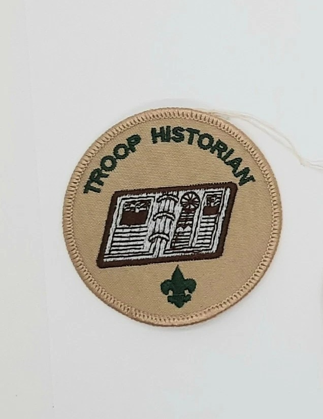 Troop Historian BSA Boy Scout Patch 3" | eBay