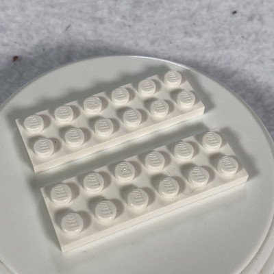 Lego Brick, 2x6, White, 3795, Narrow, Lot Of 2 | eBay