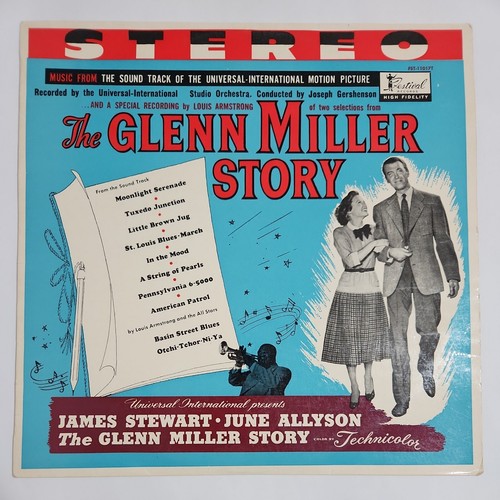 THE GLENN MILLER STORY - 'Soundtrack' 12" Vinyl LP Record AUST ...
