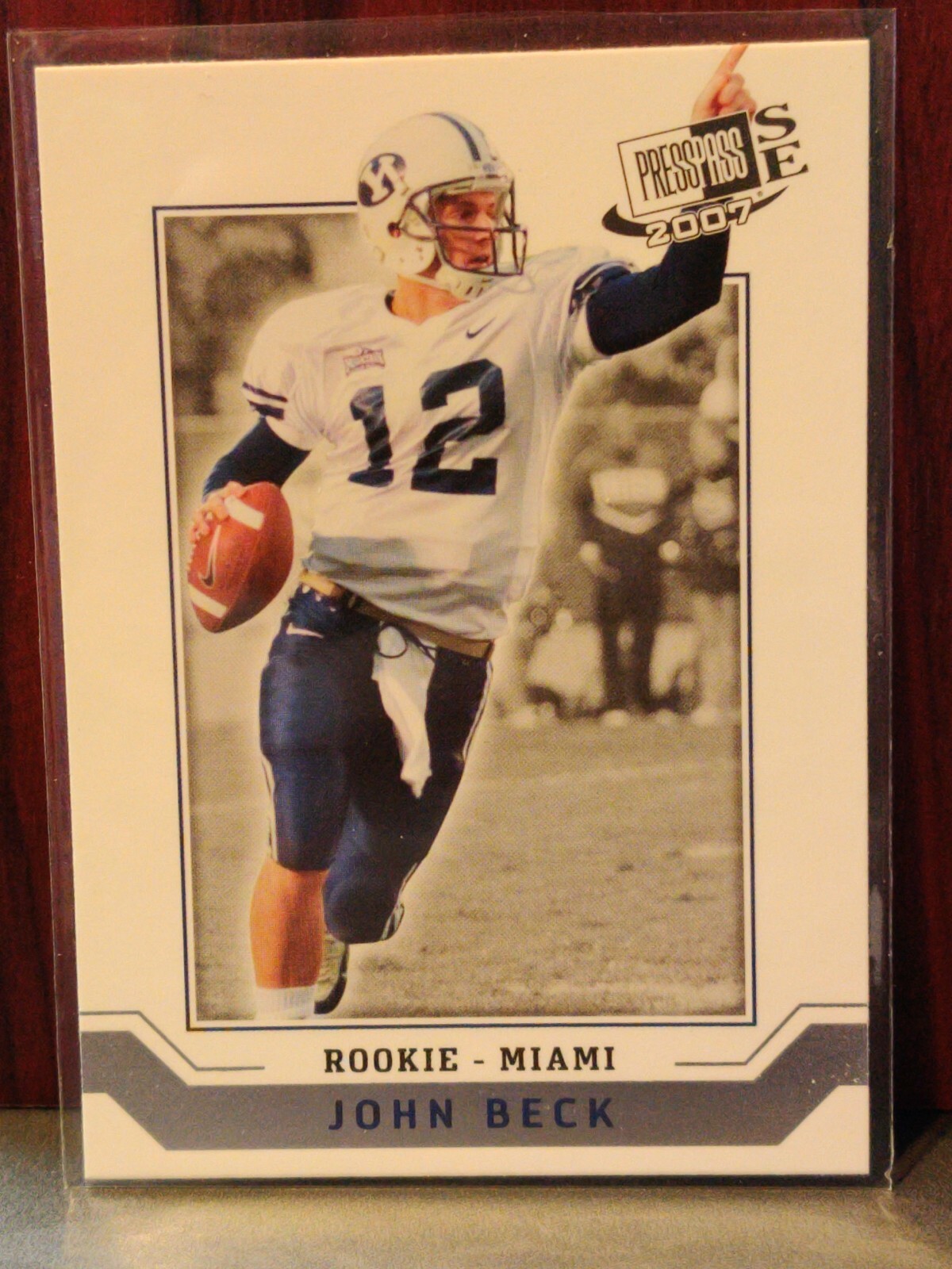 2007 Press Pass SE Retail John Beck #R41 Rookie RC 🏈 BYU Cougars | eBay