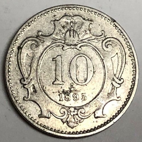 # C4669 AUSTRIA COIN, 10 HELLER 1895 | eBay