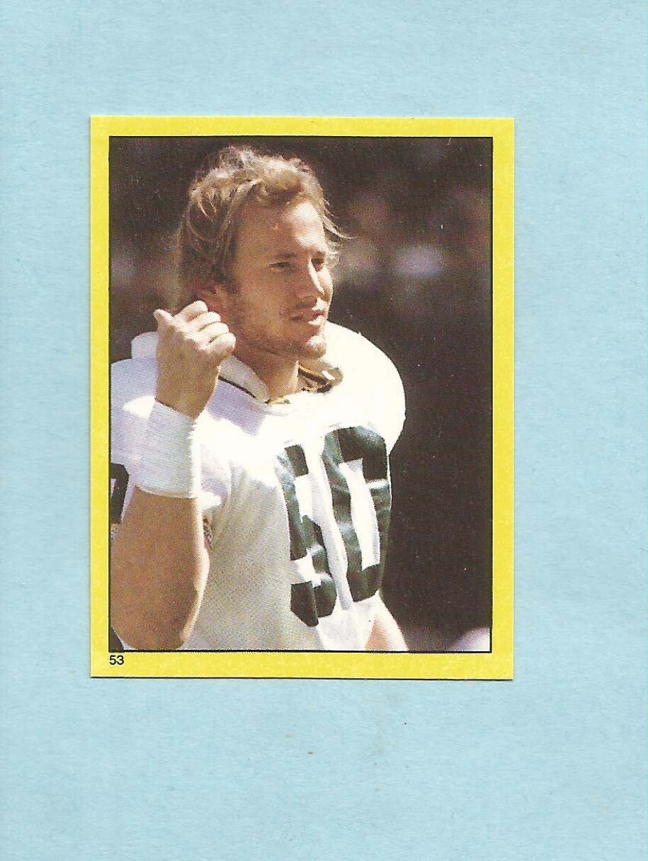 1982 Topps Football Sticker Rich Wingo #53 Green Bay Packers PACK FRESH ...