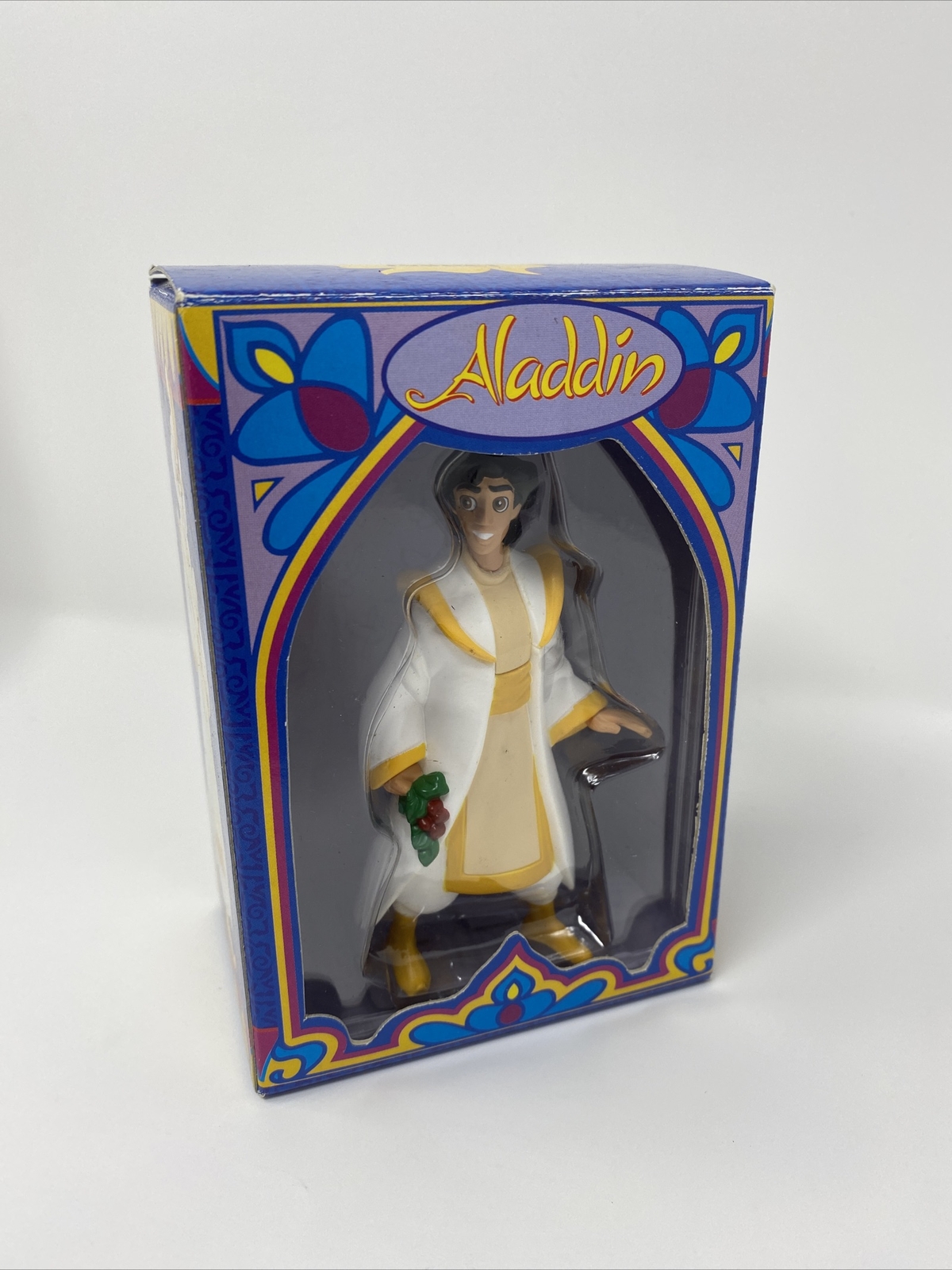 Disney Grolier Christmas Ornament Aladdin Box 1997 And the king Of ...