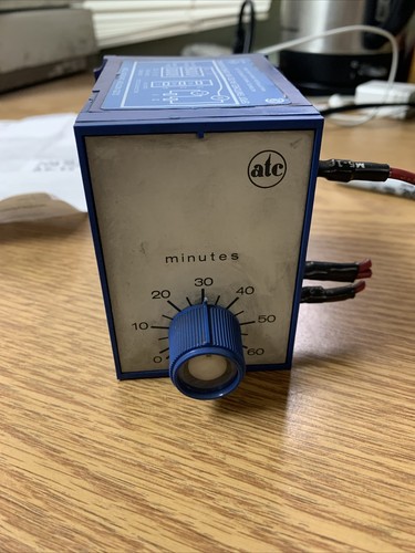 ATC 322B 017B12CS Motor Driven TDR Analog Reset Timer 0-10 min SPDT See Pics | eBay