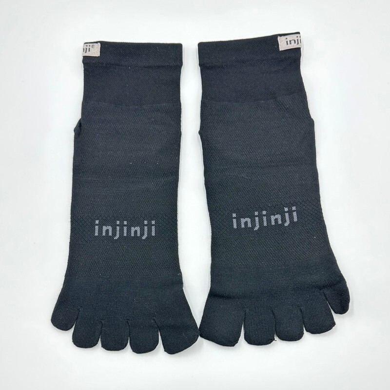 Injinji Run Performance Lightweight Mini Crew Coolmax toe socks size M ...