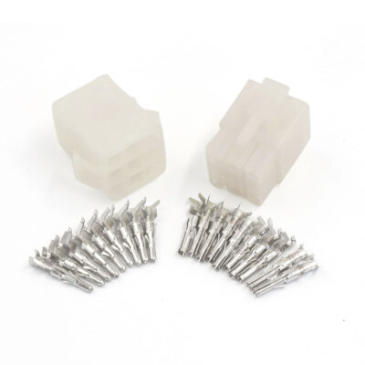 9 Pins Connector Socket White Car Terminal Connector for Cars, Boat ...