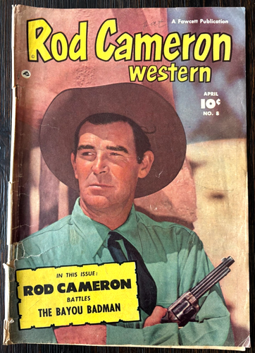 Rod Cameron Western #8 - Fawcett Publications Inc. - 1951 - Golden Age ...