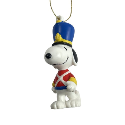 Vintage Snoopy Peanuts Marching Band Christmas Ornament United Feature ...