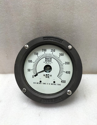 MARTIN-DECKER B1630-63 WEIGHT INDICATOR GUAGE | eBay