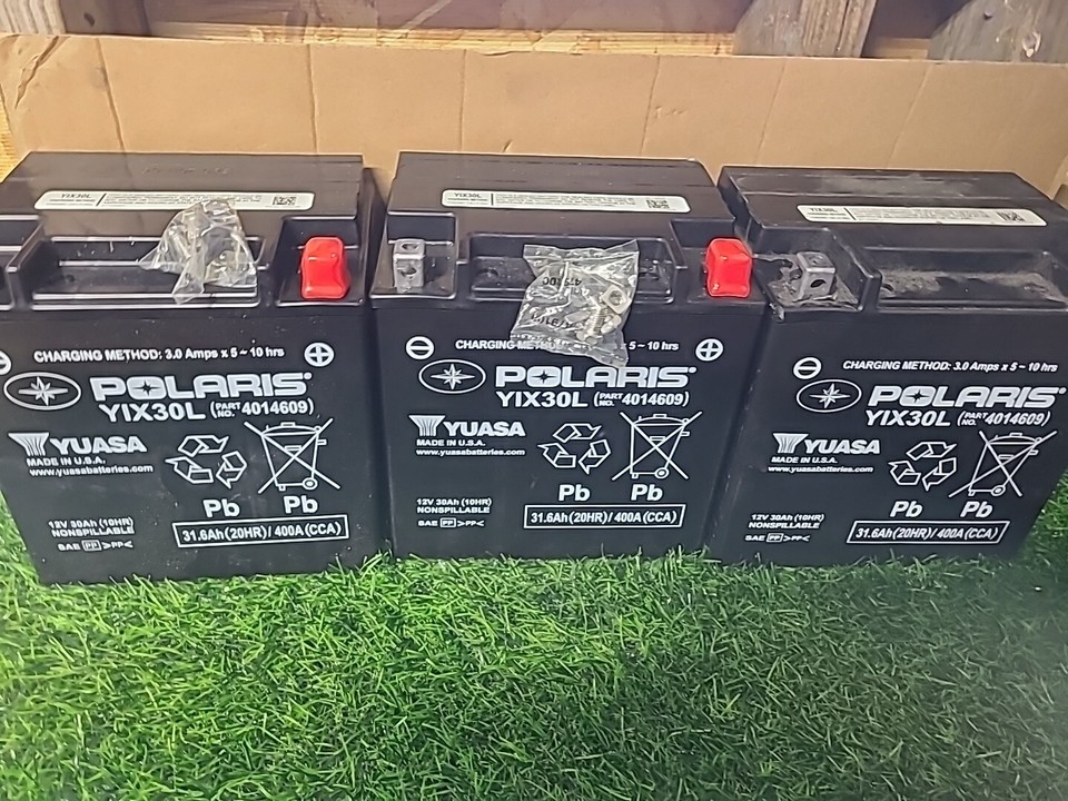 NEW Polaris 4014609 12 Volt 30AH AGM Battery 2005-2024 Slingshot Ace ...