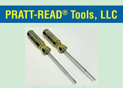 Pocket Screwdriver Set, Pratt-Read U.S.A, Professional Tools, 5-1/2 ...