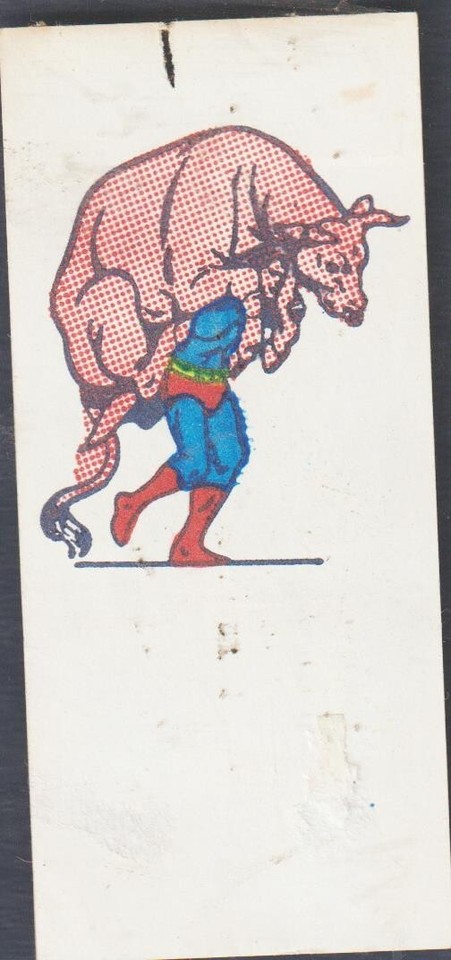 COMIC BOOK TATTOO BUBBLE GUM TOPPS ORIGINAL WRAPPER SUPERMAN - A LOAD ...