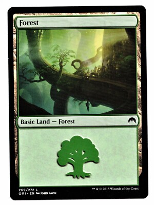 Magic the Gathering MTG Card: Forest Basic Land Magic Origins 269/272 ...