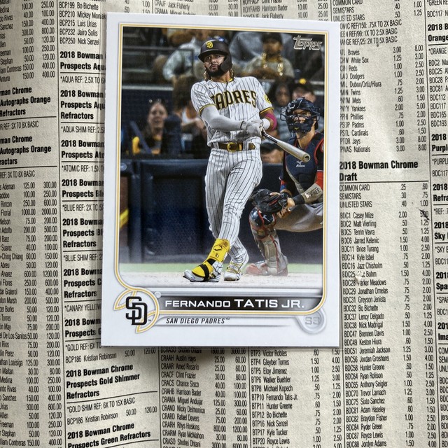 2022 Topps Series 1 - Vertical, Batting #100 Fernando Tatís Jr. for ...