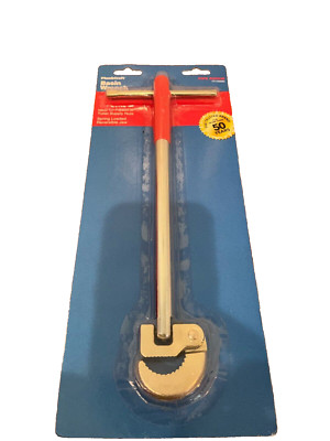 PlumbCraft, Large spring loaded jaw Basin Wrench toilet Faucet Sink ...
