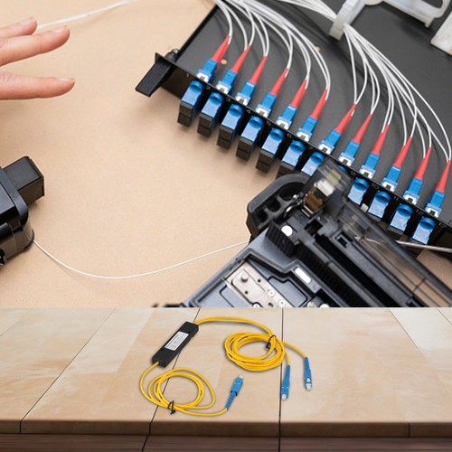1/2 Pigtail Optical Splitter for Low Loss Distribution of Fiber Optic ...
