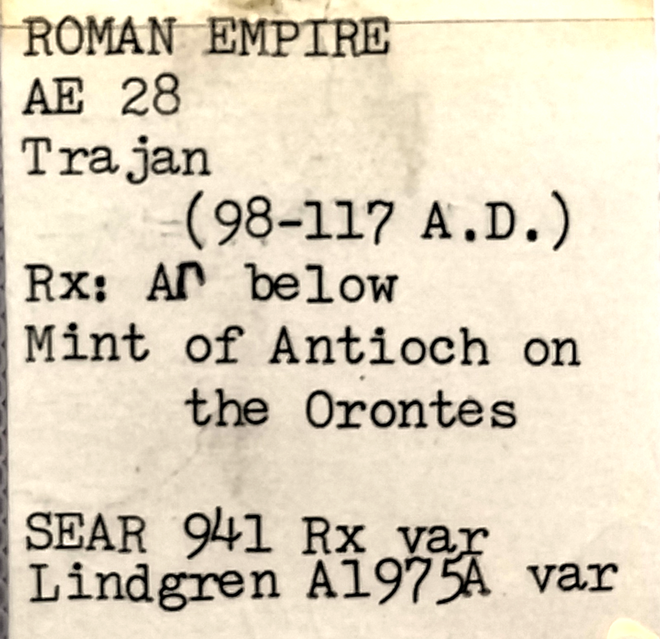 Roman Empire TRAJAN 98-117 AD Antioch on the Orontes Mint AE28 Sear 941 ...