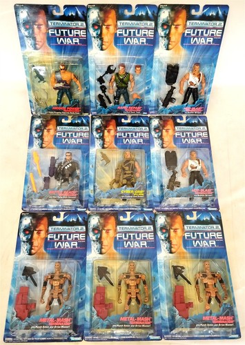 Vintage Kenner Terminator 2 Future War Action Figures Lot of (9) New ...