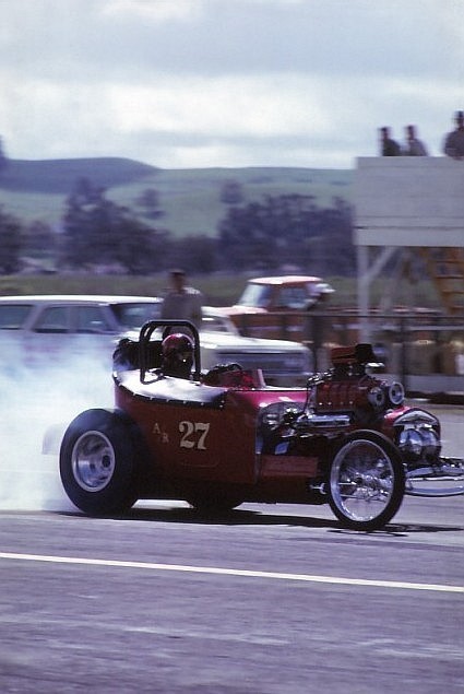 1964 NHRA Dragster Original Negative Race Slide Photo! California Drag ...