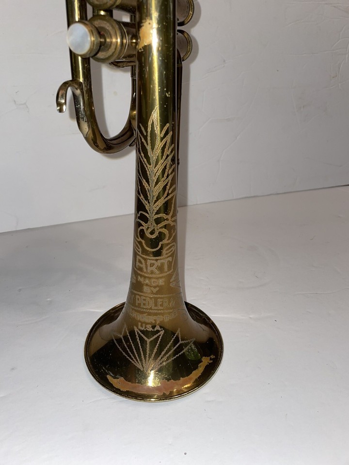 SALE Harry Pedler Art Trumpet 1940's - PROJECT - NEEDS WORK - Original ...