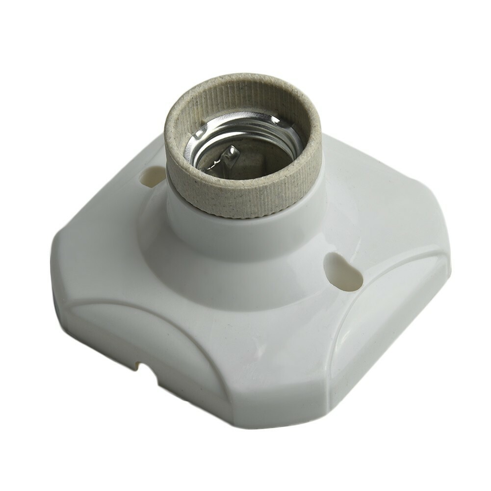 E27 ES Edison Screw Cap Socket Light Bulb Holder Fitting Light Lamp ...
