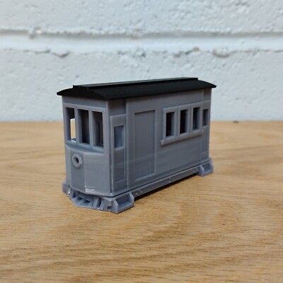 On18 12ft RAILBUS COMBINE kit for the Kato 11-109/105 chassis. RESIN 3D ...