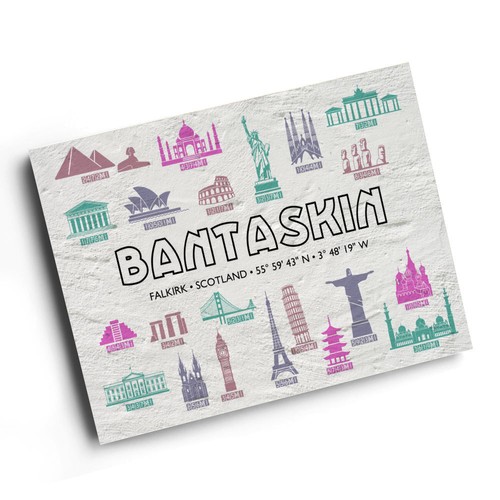 A4 PRINT - Bantaskin, Falkirk, Scotland - World Landmarks | eBay