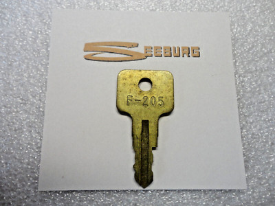 F-205 Seeburg Jukebox Cabinet Key, Genuine, Used, Old Stock, Fits 5 ...