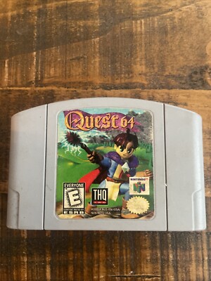 Quest 64 (Nintendo 64, 1998) 785138301037| eBay