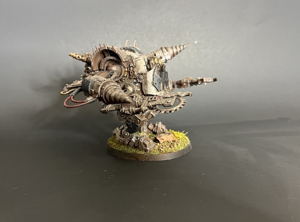 Warhammer 40k Orks Greenskin Deff Dread Painted And Based | eBay