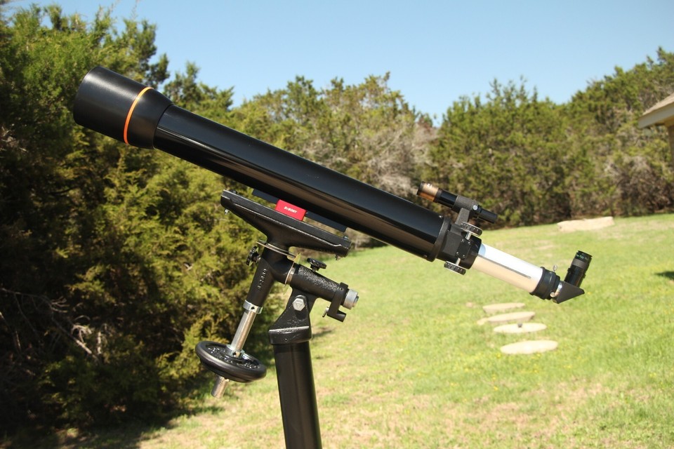 *Sale* Celestron 102mm Telescope on Heavy Duty Vintage EQ PIER Mount ...