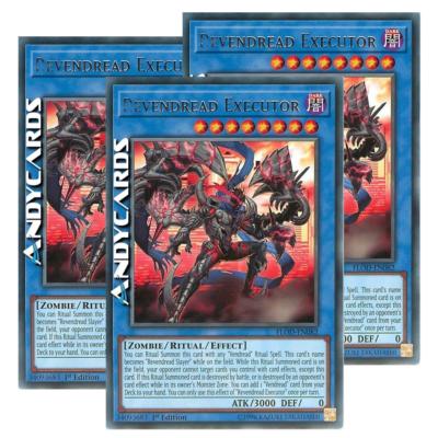 3x REVENDREAD EXECUTOR (Reventerrore Esecutore) Rara FLOD EN082 YUGIOH ...