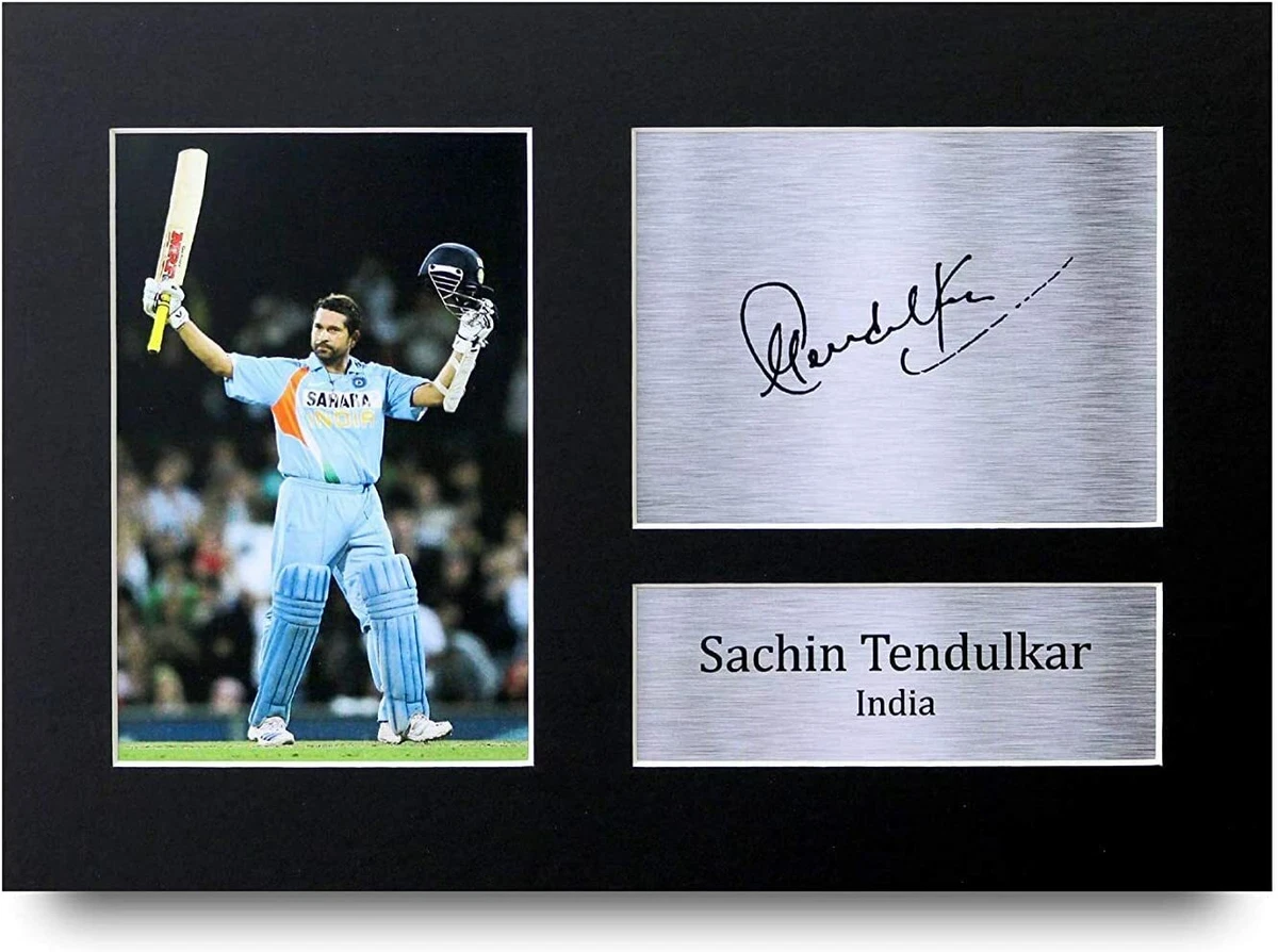 Sachin Tendulkar Signature