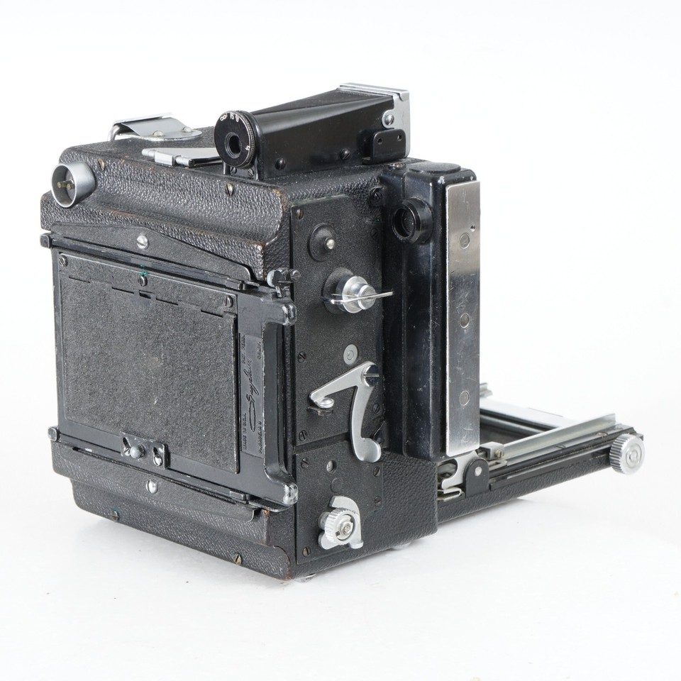 :Graflex Speed Graphic 2x3 Press Camera w/ Wollensak Raptar 101mm f/4.5 ...