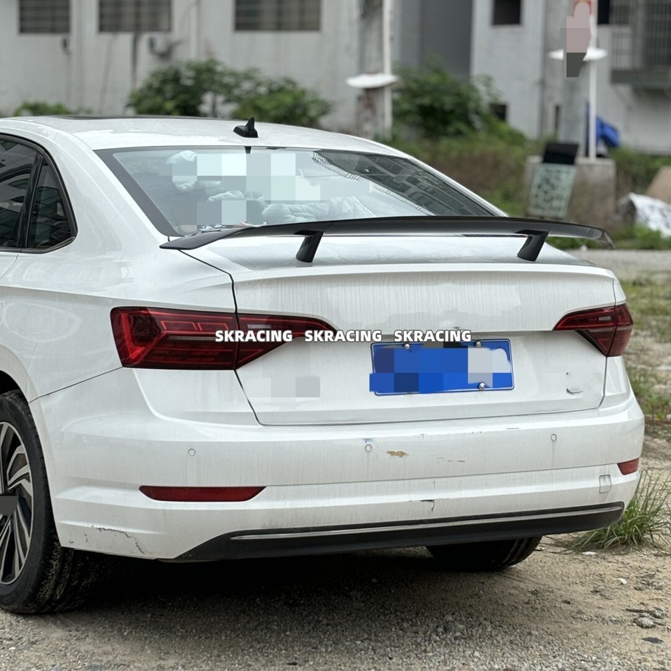For VW Jetta GLI 2019-2021 Sedan Carbon Fiber Rear Trunk Lip Spoiler ...