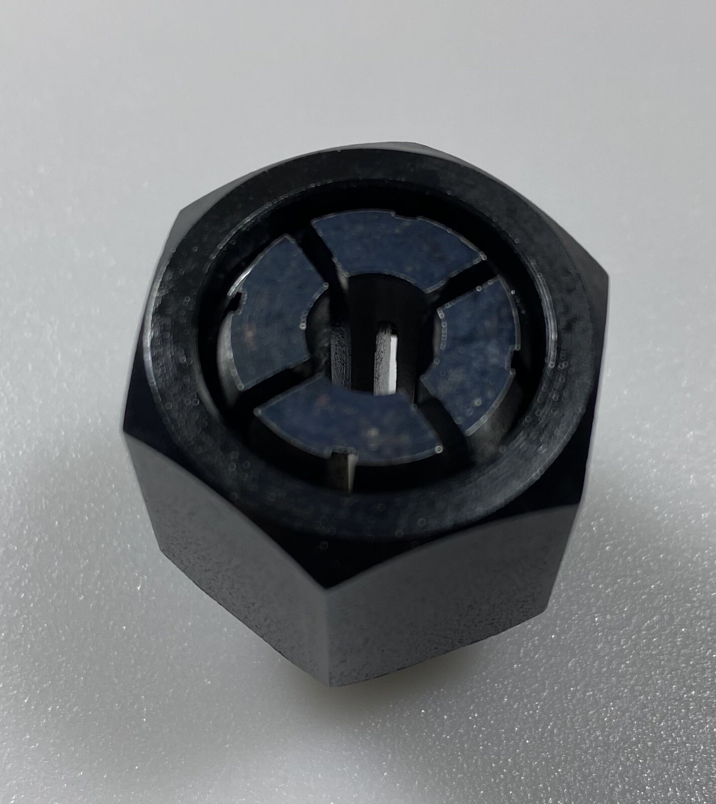 1/4" collet and nut for Dewalt DW618 Fixed Base Router Horn 19691 ...