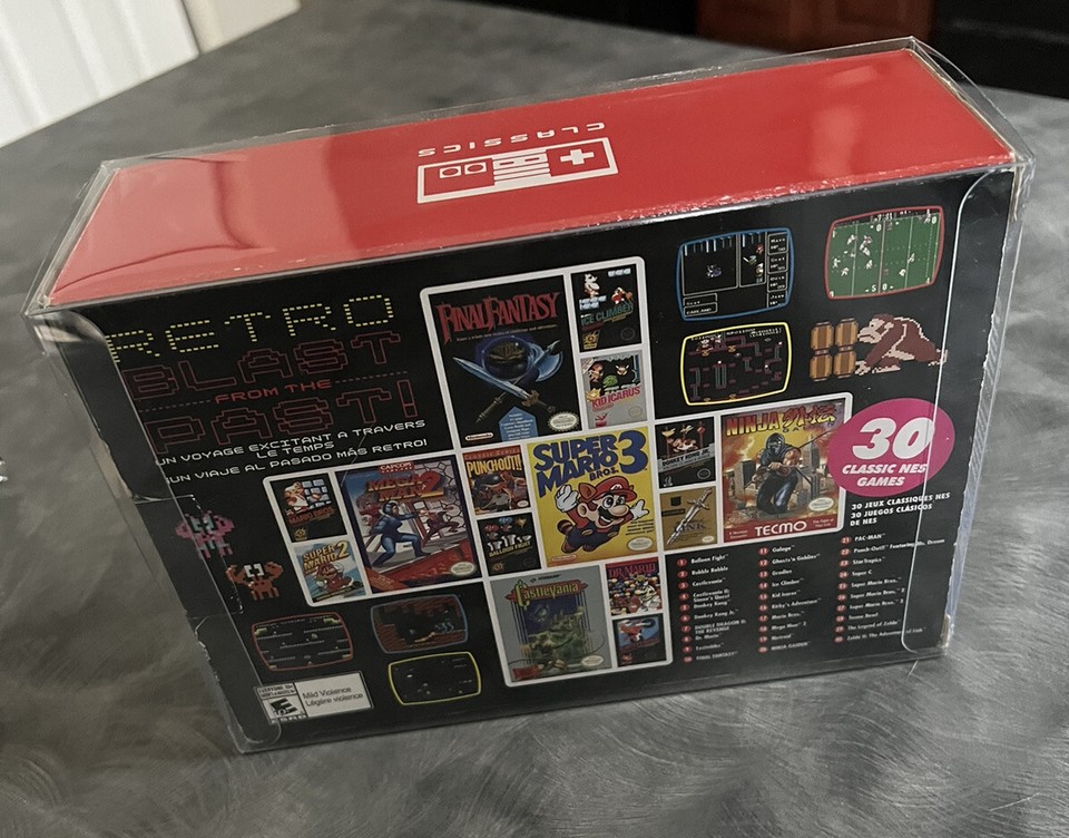 Authentic Nintendo NES Classic Edition Mini. UNOPENED IN PROTECTIVE ...