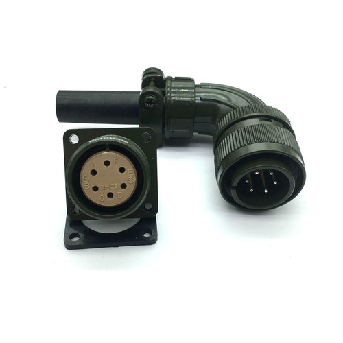 Reverse 90° Encoder plug servo motor connector MS3102A 18-12P 3108A 18 ...