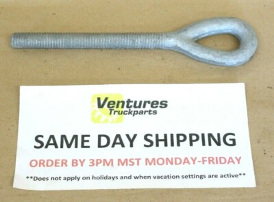 Galvanized Eye Bolt Left Handed Threads 13 Thread Per Inch 7" Overall ...