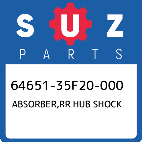 64651-35F20-000 Suzuki Absorber,rr hub shock 6465135F20000, New Genuine ...