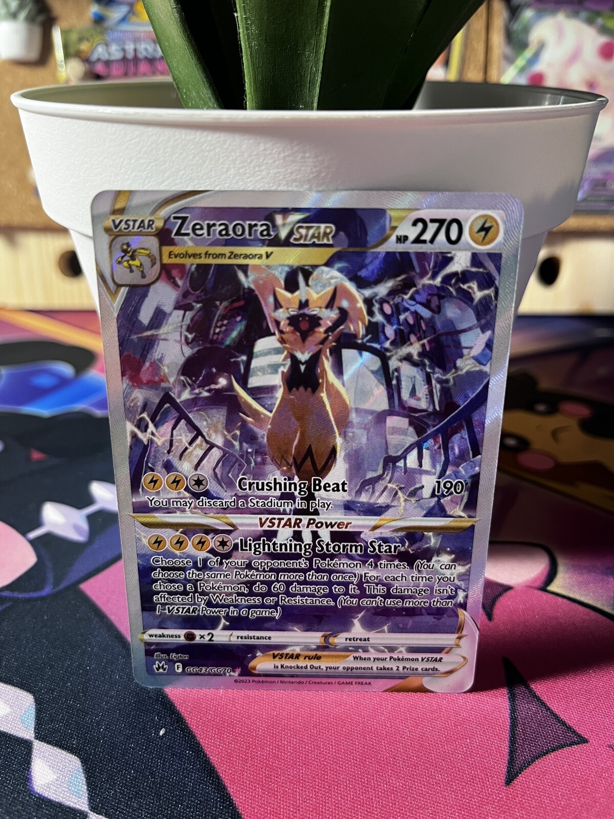 Zeraora VStar GG42/70 [ Galarian Gallery ] [ Crown Zenith ] | eBay